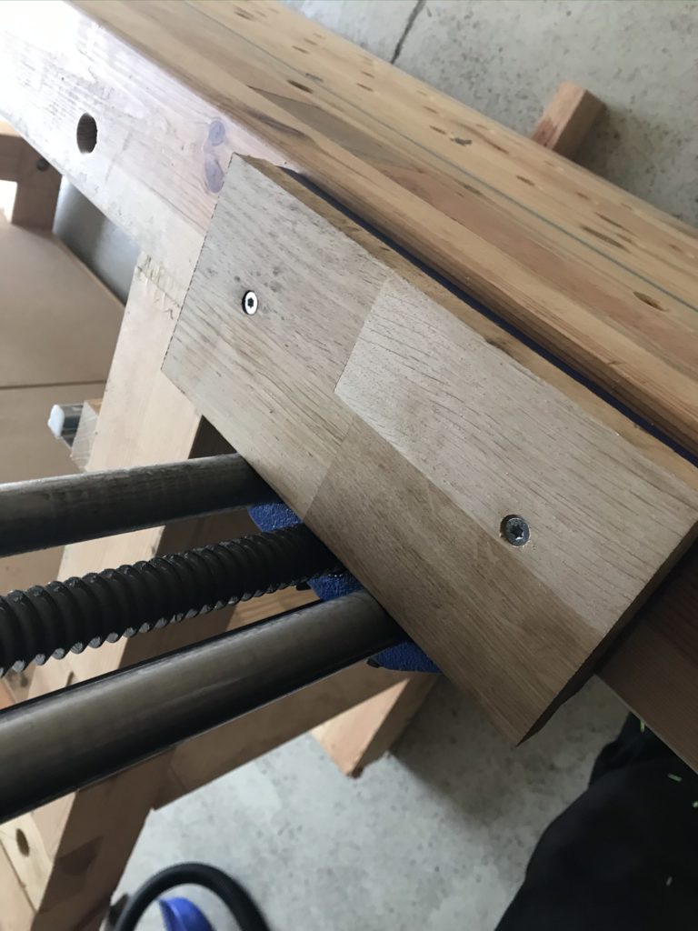 Woodworking Vice Installation - how to install a workbench vise