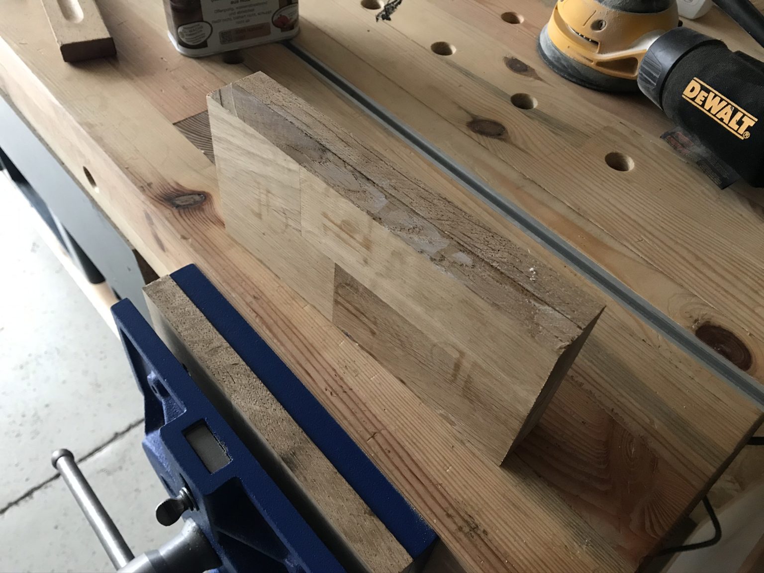 Woodworking Vice Installation - how to install a workbench vise