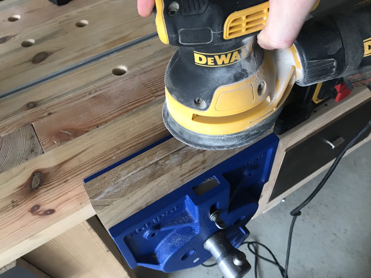 Woodworking Vice Installation - how to install a workbench vise