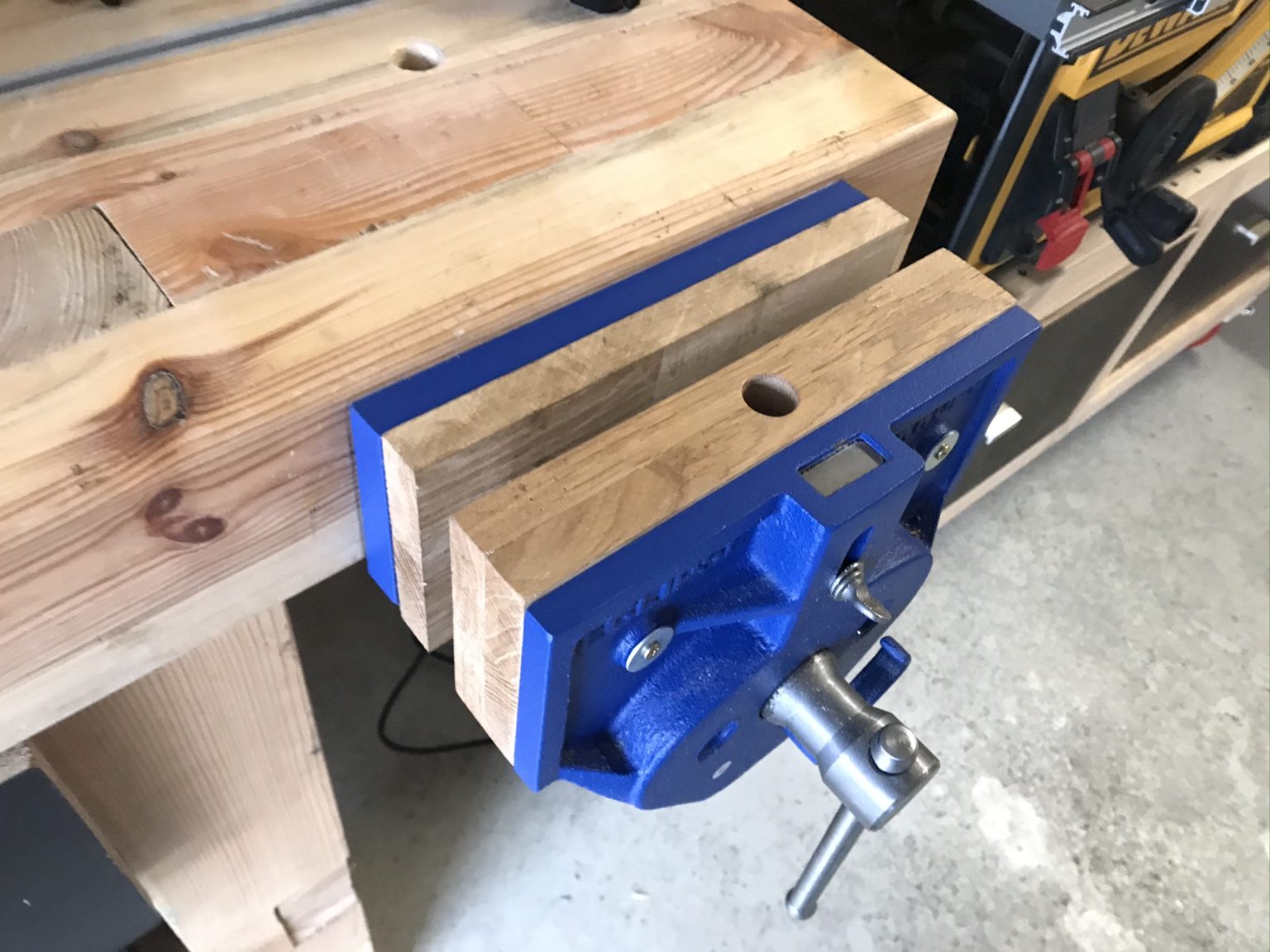 Woodworking Vice Installation - how to install a workbench vise