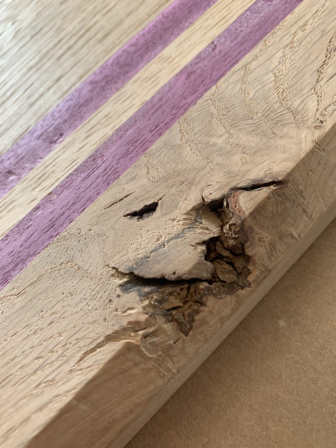 how to fill knots and imperfections in wood